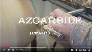 the Little hogger hollowing tool for woodturning carbide | AZ Carbide